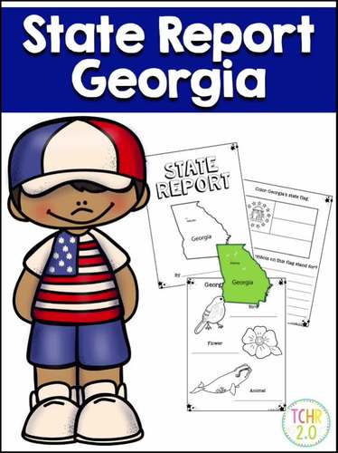 Georgia State Research Report by TCHR Two Point 0 | TpT