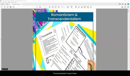 Romanticism, Transcendentalism American Literature Introduction, Visual ...