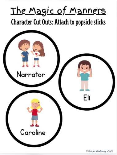 The Magic of Manners | Reader’s Theater Script & Activities for 1st Grade