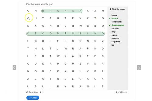 Technology Vocabulary Term Word Searches #UEDEALS2 by Brittany Washburn