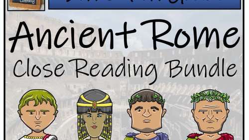 Ancient Rome Close Reading Comprehension Activity Bundle | 5th Grade ...