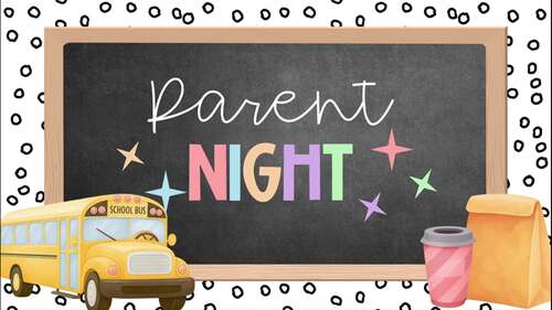 Open House Night Back To School Night Slides Template Powerpoint Google ...