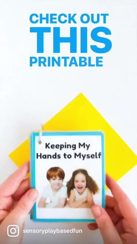 HANDS TO SELF SOCIAL STORY, KEEPING MY HANDS TO MYSELF SOCIAL STORIES ...