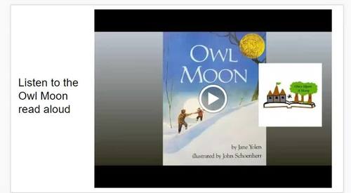 Owl Moon Literacy Unit for Special Education PRINT AND DIGITAL | TpT