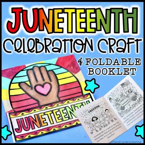 Juneteenth Activity Bundle | Juneteenth Crafts for Meaningful Learning