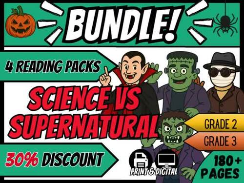 Science vs. the Supernatural | Halloween | Reading Comprehension ...
