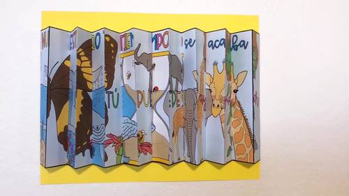 Earth Day Agamograph Activity - Endangered Species - Actividad Día de ...