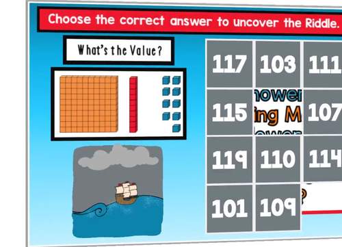 Thanksgiving Numeracy: Forms of Numbers 100 to 120 – Boom Cards | TPT