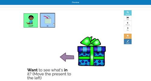 Birthday Party Boom Cards™ Core Vocabulary Words, Speech Therapy ...