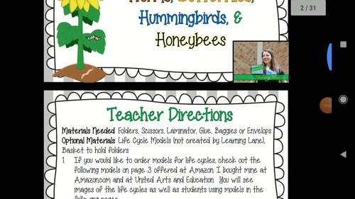 Interactive Life Cycle Folder Games | Hands-On Science Stations by ...