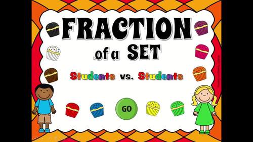 Fraction of a Set Powerpoint Game | No Prep Digital Resources ...