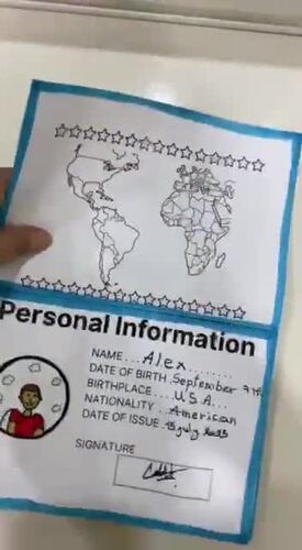 Hispanic Heritage Month Craft | Printable Passport Craft Project Fun ...