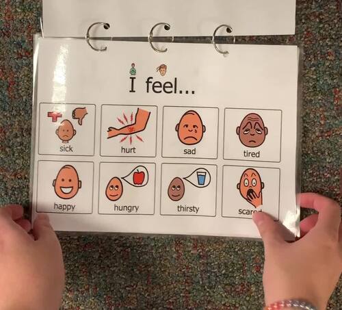 Nurse Communication Book | Preschool Special Education | AAC | PCS