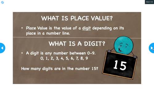 Place Value Nearpod Review Game (Tens & Ones) by Bright Bulb Teaching