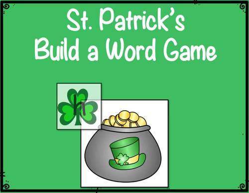 First Grade St. Patrick's Day Themed Literacy & Math Centers & Activities