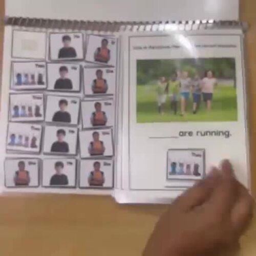 Personal Subjective Pronouns Worksheet for Speech Therapy He She They ...