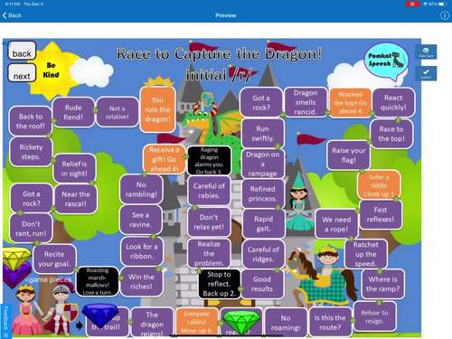 Castle Rescue Games! /r/ Games for Articulation Boom Cards Distance ...