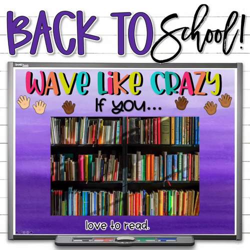 Back to School Stand Up Sit Down | Wave Like Crazy Games and Activities