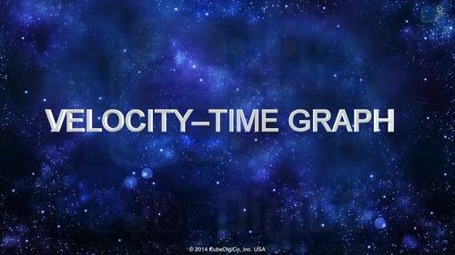Velocity & Time graph - - High quality HD Animated Video - eLearning