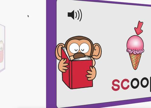 Beginning S Blends Boom Cards with Audio by Busy Bee Studio | TPT