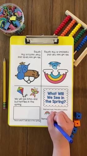 No Prep Monthly Mini-Books for the Year | Spring by Education to the Core