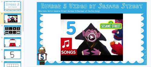 Interactive Google Slides for Distance Learning: Numbers 0-10 by True ...