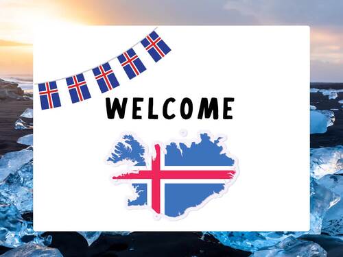 NO PREP All About Iceland PowerPoint Presentation, 3rd-6th Grade, Geography