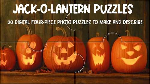 Jack-o-Lantern Puzzles | Interactive Slide Show | Early Intervention