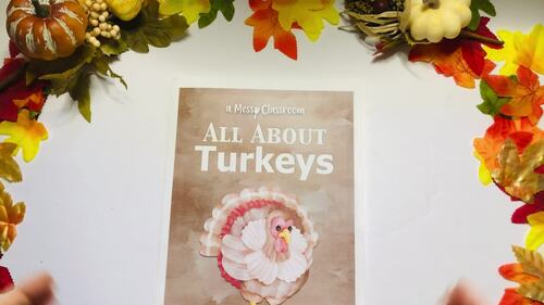 Turkeys Nonfiction Text RI.2.2 Main Topic & Key Details Lesson 2nd Grade