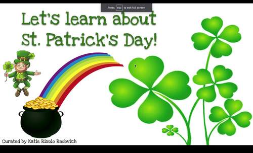 St. Patrick's Day Virtual Field Trip - Irish, Ireland by TheOneRadTeacher