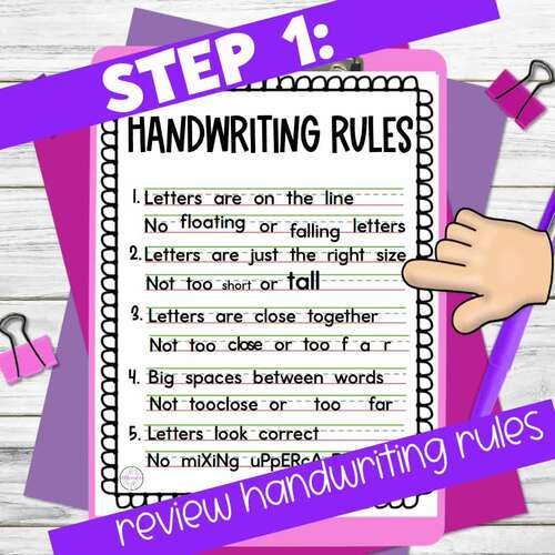 Occupational Therapy FIX THE MISTAKES handwriting practice THANKSGIVING