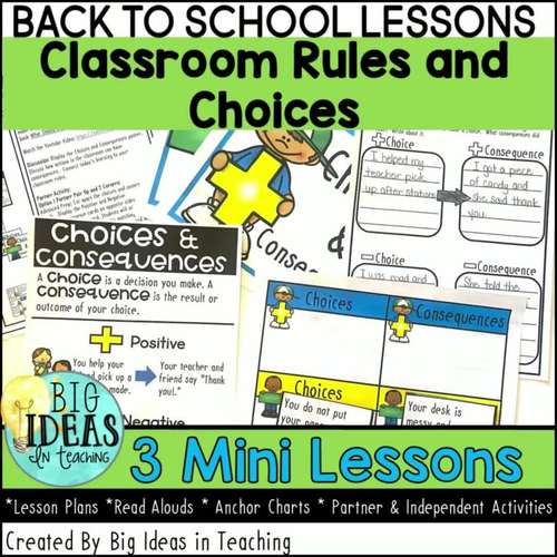 Classroom Rules and Expectations Lessons Back to School | TPT