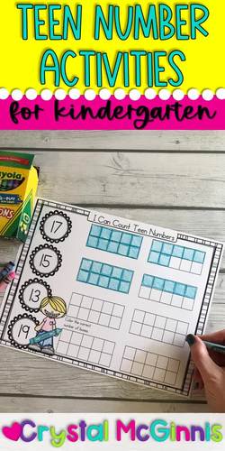 Tricky Teens Teen Numbers Worksheets Kindergarten Math Teen Number ...
