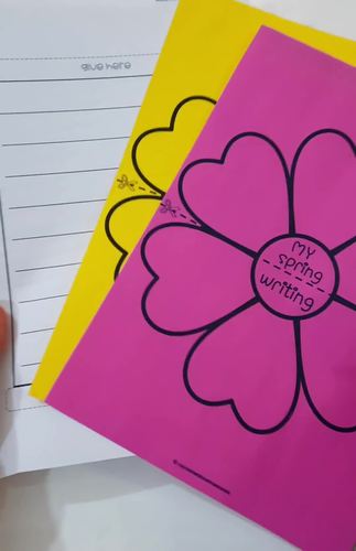 SPRING CRAFTS - Literacy Writing Craftivity by Creative World With Miss ...