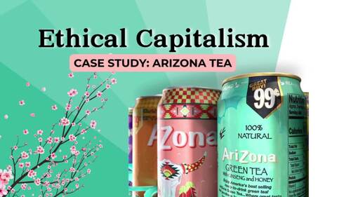 Ethics Lesson & Assignment - Arizona Tea Case Study - SUB PLANS | TPT