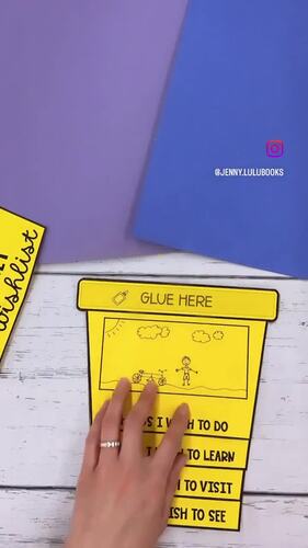 My Summer Bucket Wish List Flap Book End of the Year Activity Summer Fun