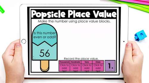 Decomposing Numbers Place Value Activity - 2nd Grade Place Value Math ...
