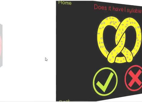 CVI Pre Literacy Syllables Boom Cards™ Set 1 by One Of A Kind Kids