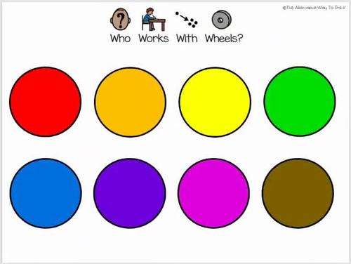 Wheels Study Digital Interactive Slides by The Alternative Way to Pre-K