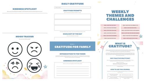 Gratitude Journal | Children's Mindfulness & Well-Being Activity