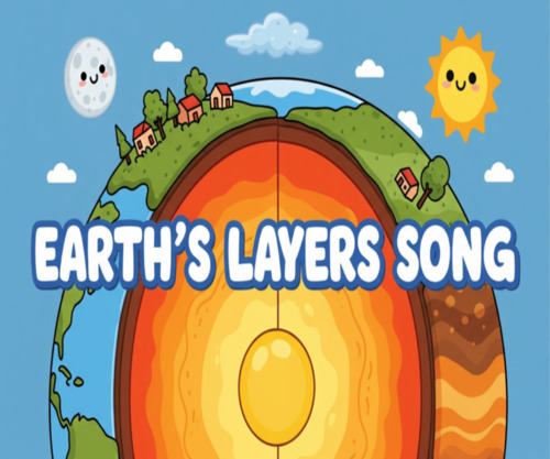 Earth's Layers Song and Lyrics Video for Elementary Science | TPT
