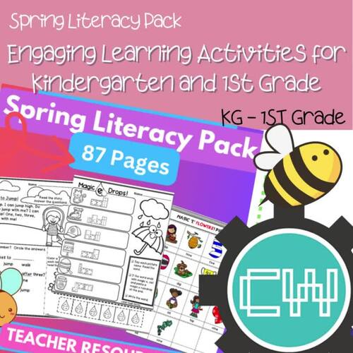 Spring Literacy Pack:Engaging Learning Activities for Kindergarten and ...