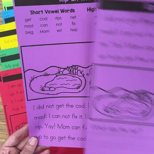 Decodable Passages with Reading Comprehension & Fluency, Science of Reading