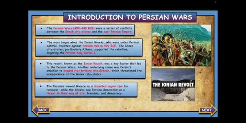 Ancient Greece: The Persian Wars Powerpoint. L22. World History. Xeres.