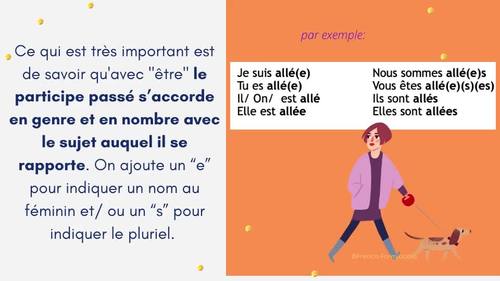 Passé Composé avec être Part 1 - Past tense verbs in French with to be