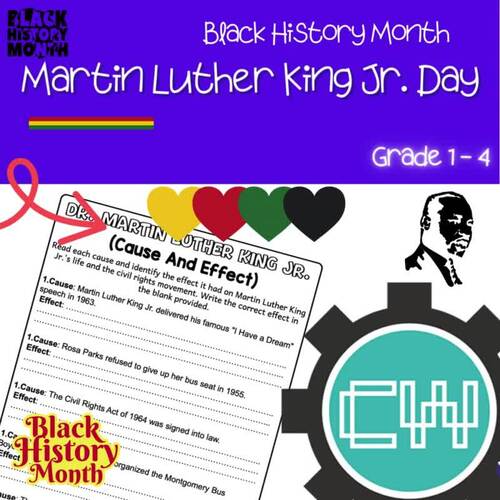 Martin Luther King Jr. Day Activity Pack by Creative Worksheets | TPT