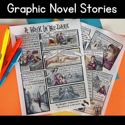 Graphic Novel Bundle - Back to School Stories | TPT
