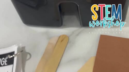 Seasonal STEM Build Cards | Hands-On Engineering Activities for Centers