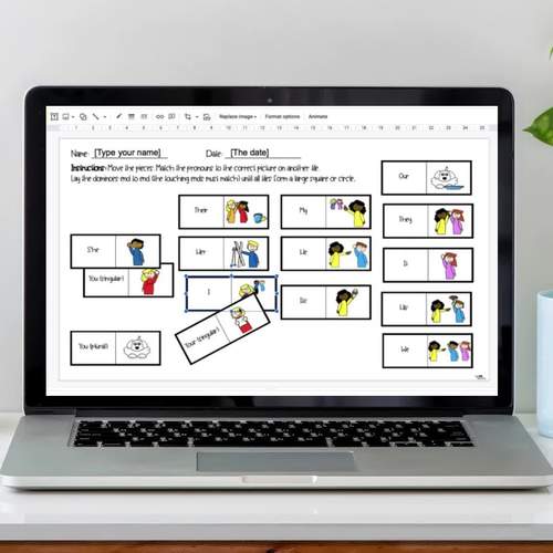 Pronouns Game Online by The ESL Educator | Teachers Pay Teachers