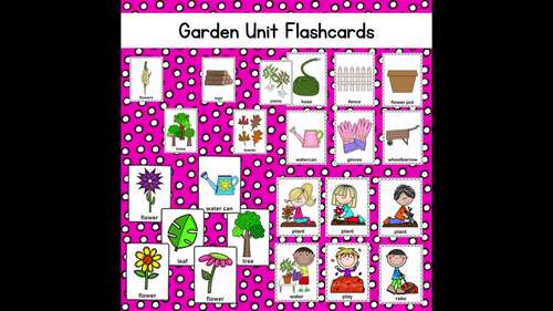 Garden Unit BUNDLE for Kindergarten and Elementary ESL | TPT